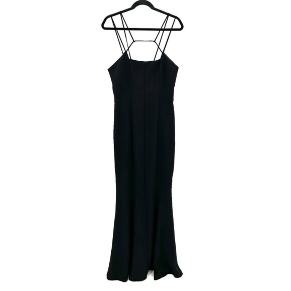 Jarlo | Dresses | Jarlo Black Strappy Sleeveless Maxi Mermaid Formal ...